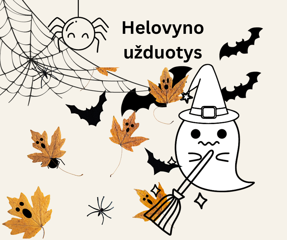 Helovyno užduotys | 100zuikiu.lt