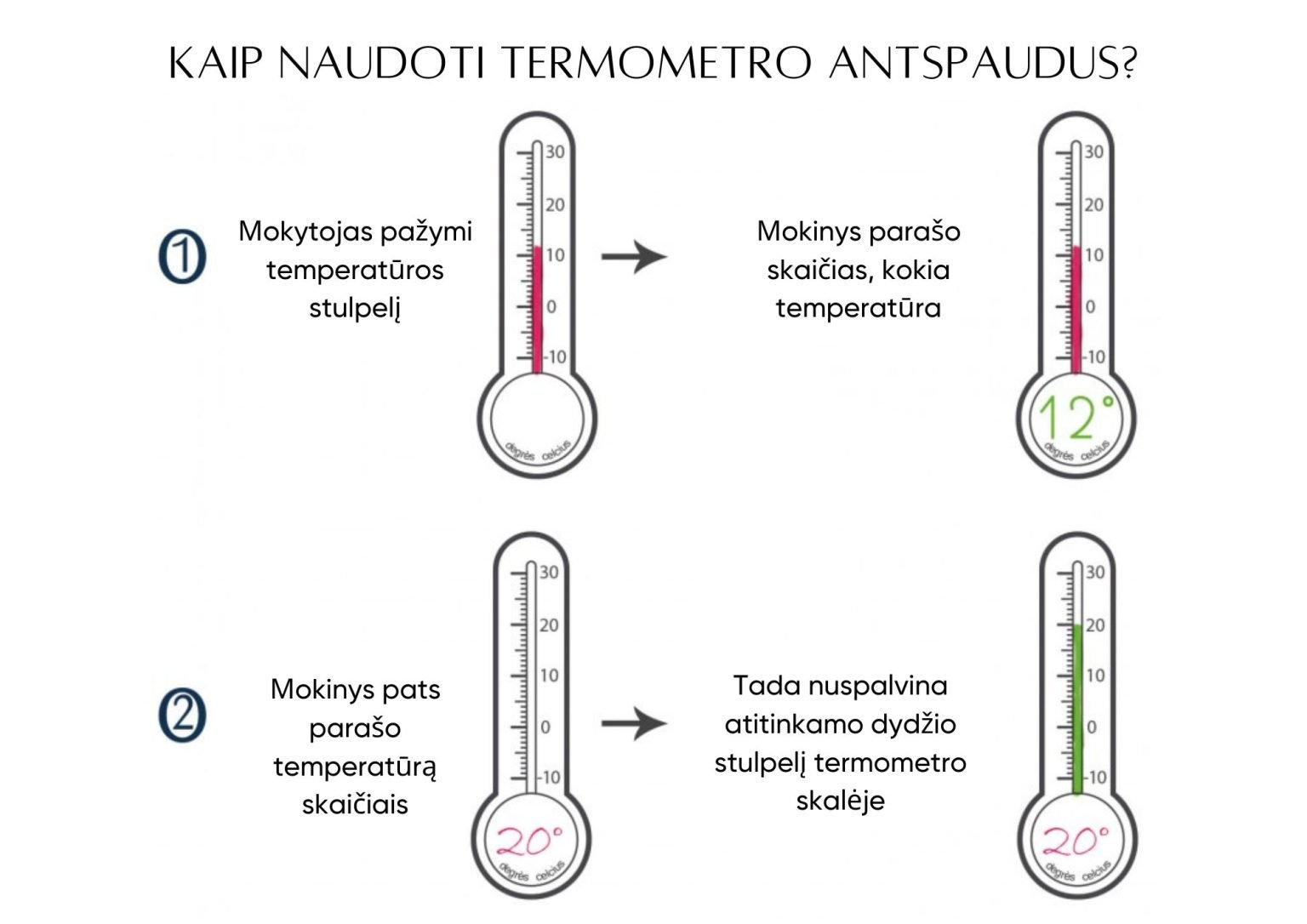 Antspaudas Termometras | 100zuikiu.lt